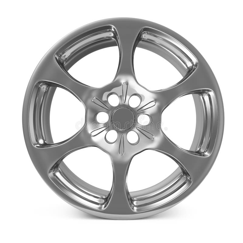 Car alloy wheel stock illustration. Illustration of detail - 23740237