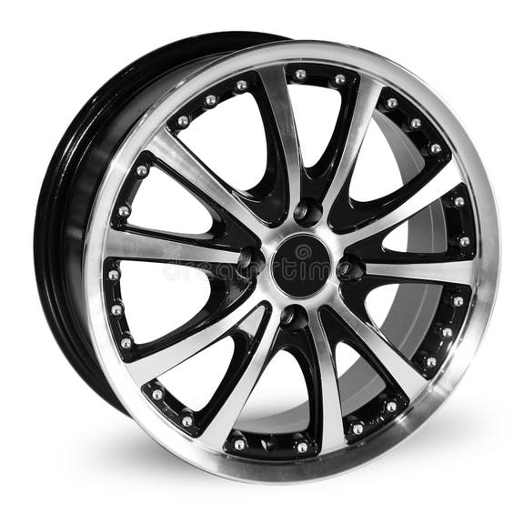 Car alloy wheel stock photo. Image of abstracts, expensive - 23392406