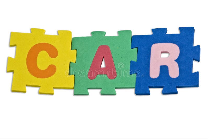 Car Alphabet stock photo. Image of colour, driving, color - 10526698