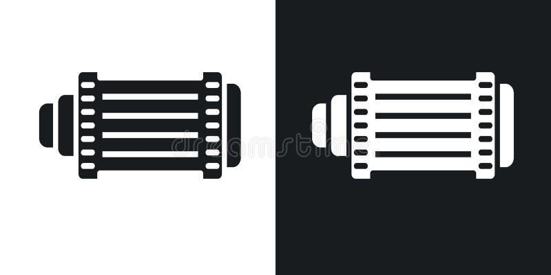 Car Alternator Icon Vector Set on White Background Stock Vector ...