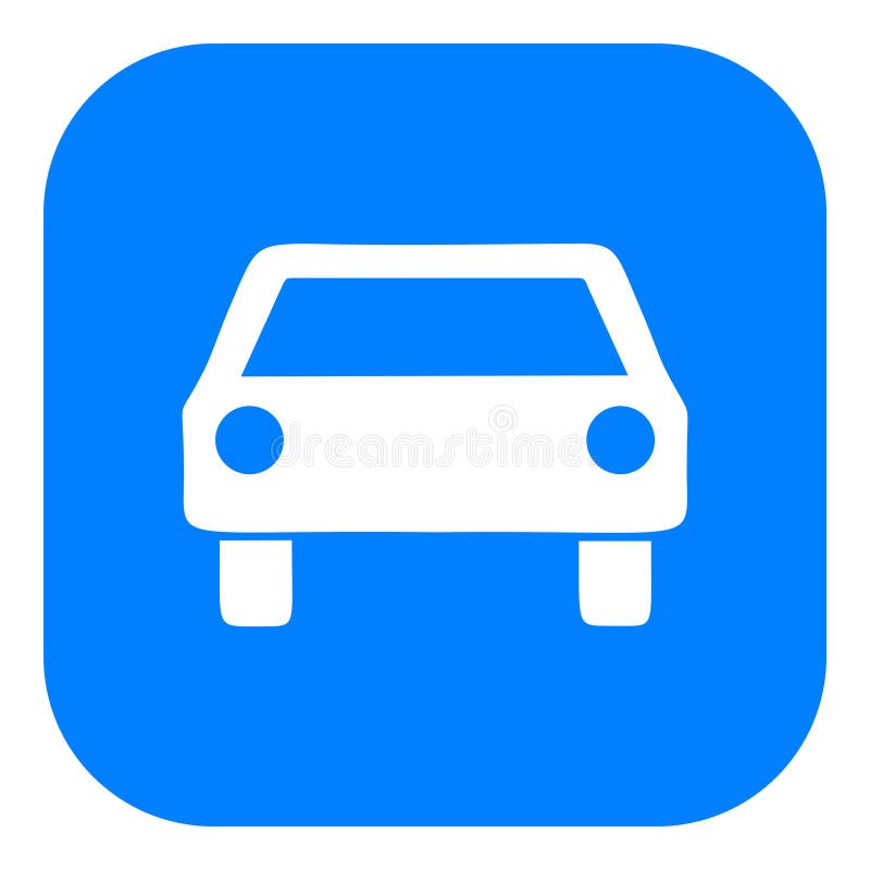Car and app icon stock vector. Illustration of graphic - 233780604