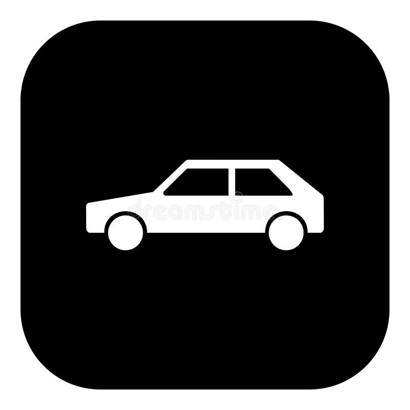Car and app icon stock vector. Illustration of round - 236873230