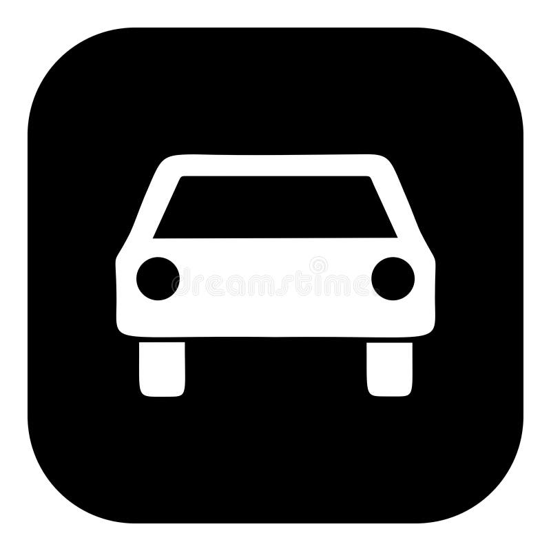 Car and app icon stock vector. Illustration of round - 241847253