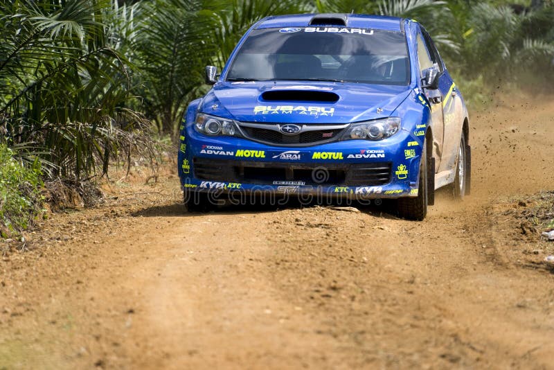 Car in the Asia Pacific Rally Editorial Stock Photo - Image of race ...