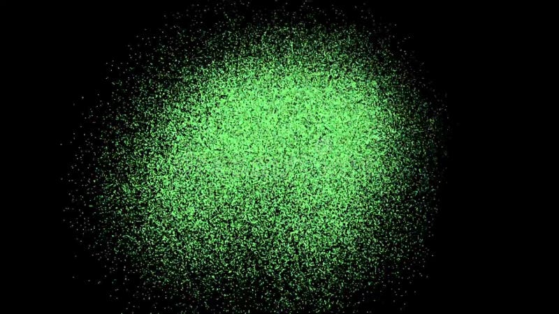 The Car is Assembled from a Rotating Cloud of Points. Stock Video ...