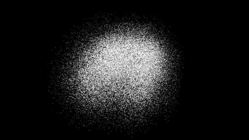 The Car is Assembled from a Rotating Cloud of Points. Stock Footage ...