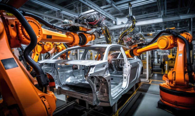 Car Assembly Process Revealing the Intricate Steps of Manufacturing ...