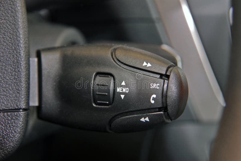 Car audio control buttons stock photo. Image of modern - 35310522