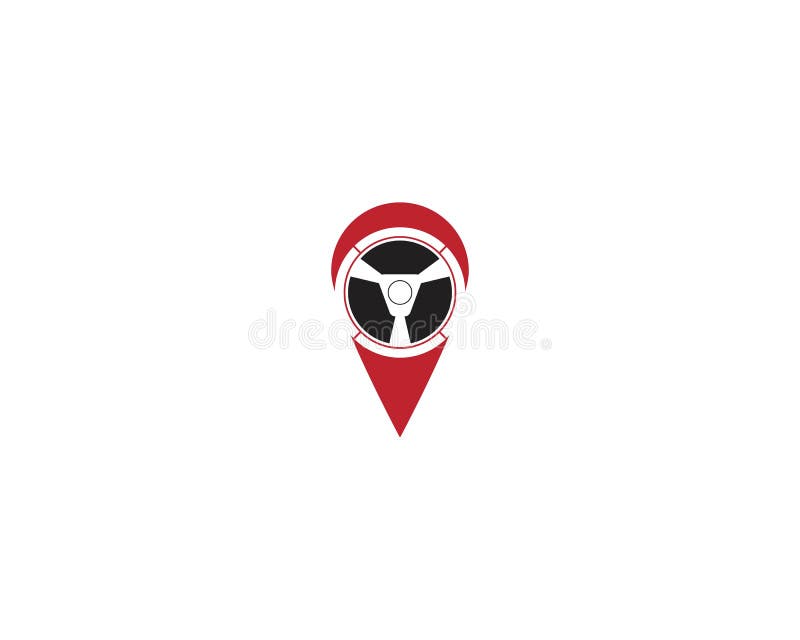 Car Auto Mobile Driver Icon or Symbol- Vector Graphic Stock Vector ...