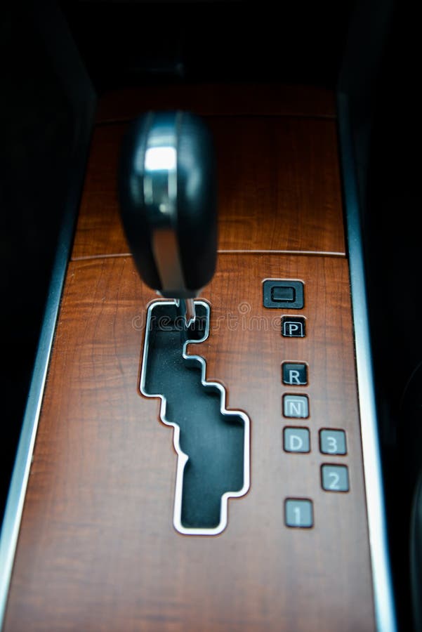 Car Automatic Transmission Gear Stock Photo - Image of palm, sign ...