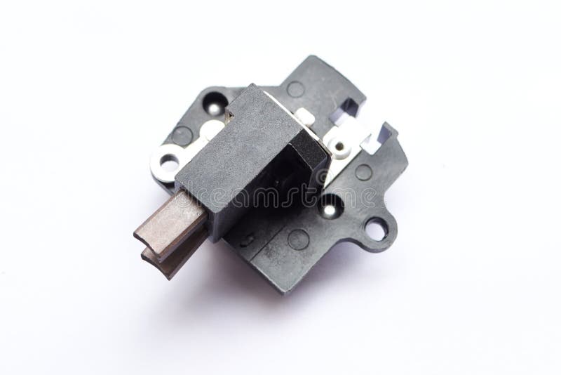 Car Automatic Voltage Regulator Isolated Stock Photo - Image of ...