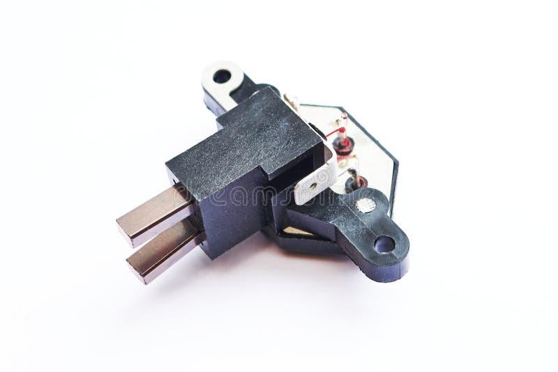 Car Automatic Voltage Regulator Isolated Stock Photo - Image of ...