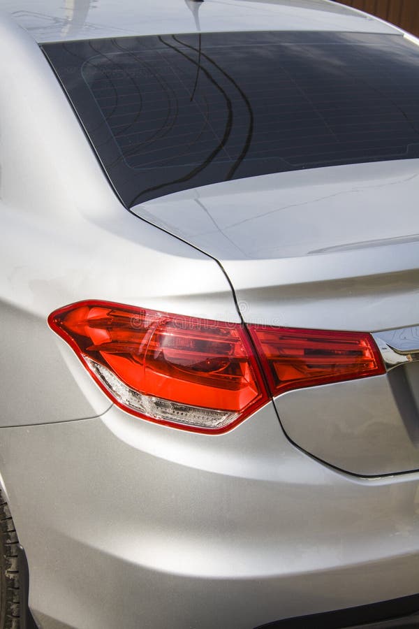 Car back light stock photo. Image of parts, chrome, auto - 45658066