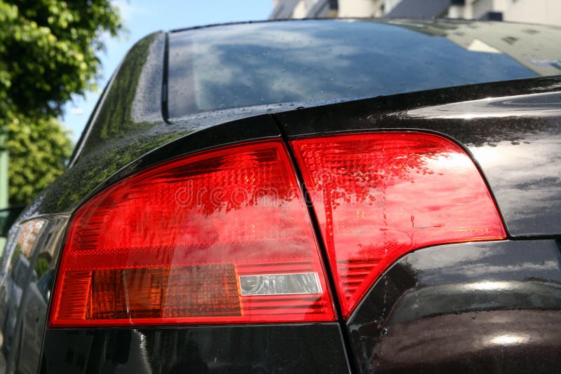 Car back lights stock image. Image of objects, elegance - 2167931