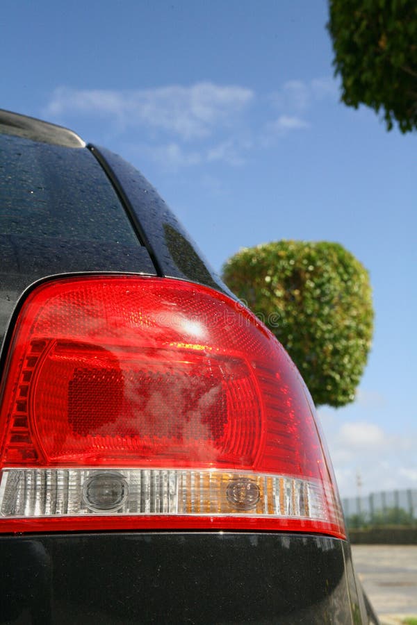 Car back lights stock image. Image of lights, chrome, color - 2167941