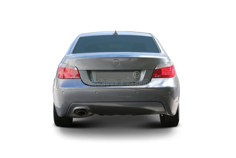 Car back view stock photo. Image of finance, grey, banking - 62048842