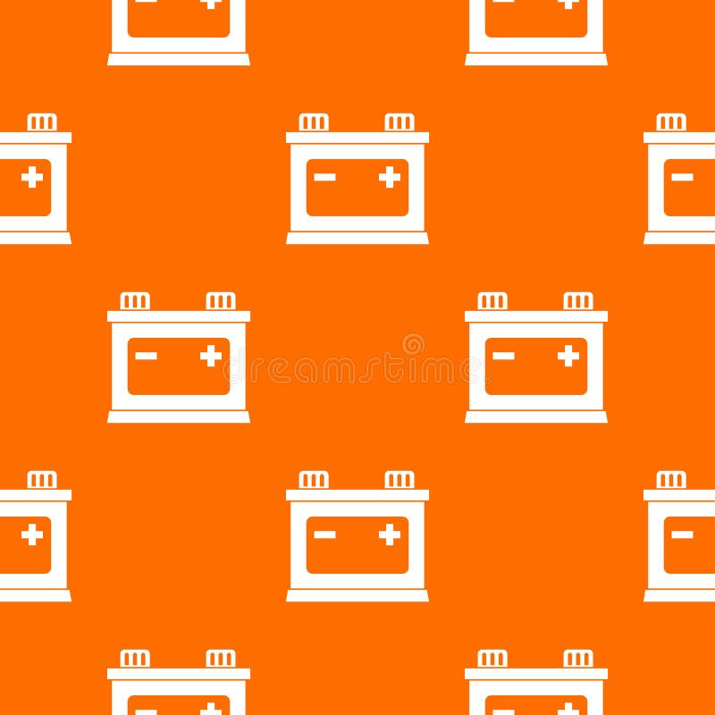 Car Battery Pattern Seamless Stock Vector - Illustration of charge ...