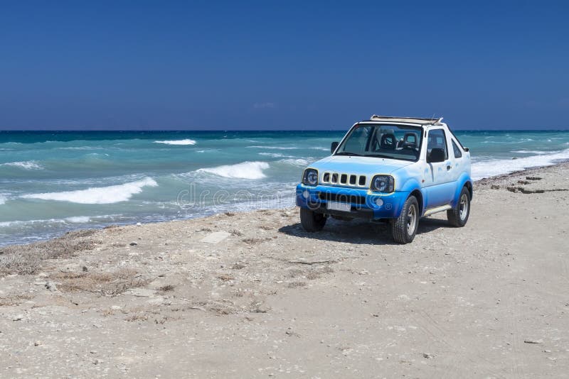 Beach Driving 4x4 editorial photography. Image of beach - 115202412