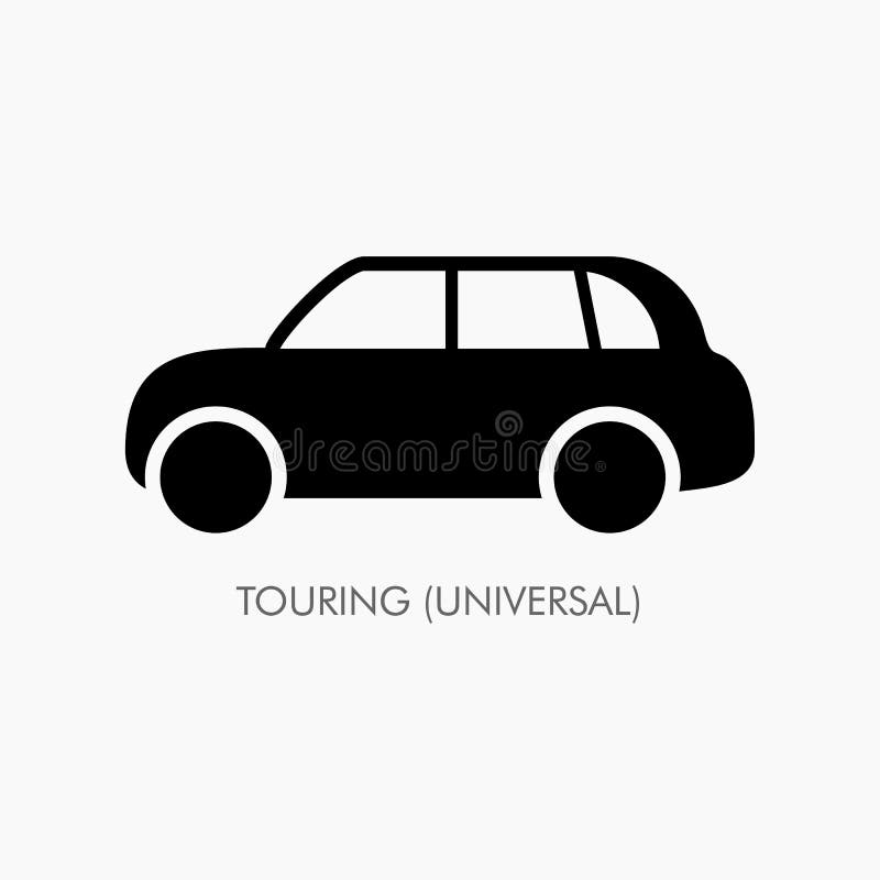 Car Body Type Vector Illustration Icon Stock Vector - Illustration of ...