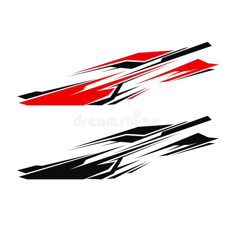 Body Wrapping Sticker Design Vector Stock Illustrations – 42 Body ...