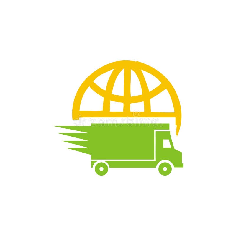 Car box delivery logo stock vector. Illustration of element - 121788272