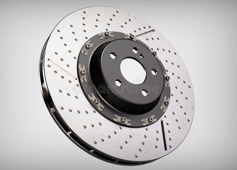 Car Brake Disc from Sports Brake System Stock Illustration ...