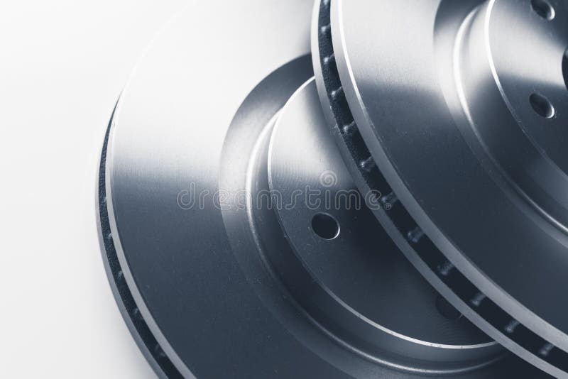 Car Brake Discs, Close-up View Stock Image - Image of closeup, disk ...