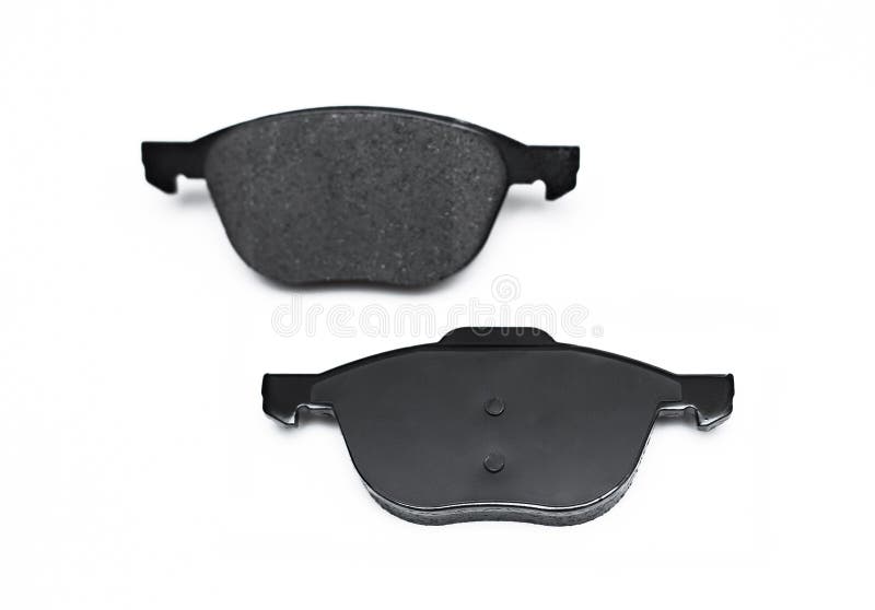 Car Brake Pad. Set of Brake Pad, Maintenance Spares for Car Isolated on ...