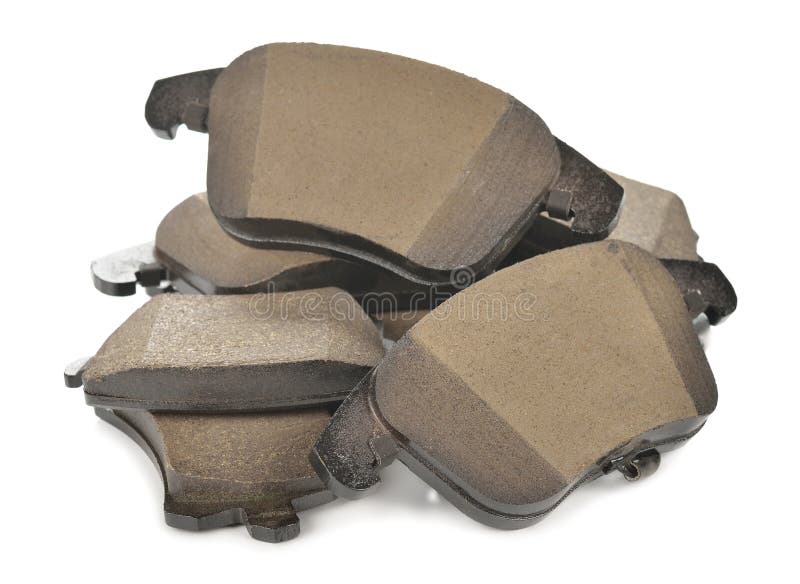 Car brake pads stock image. Image of white, repairs, object - 68720101