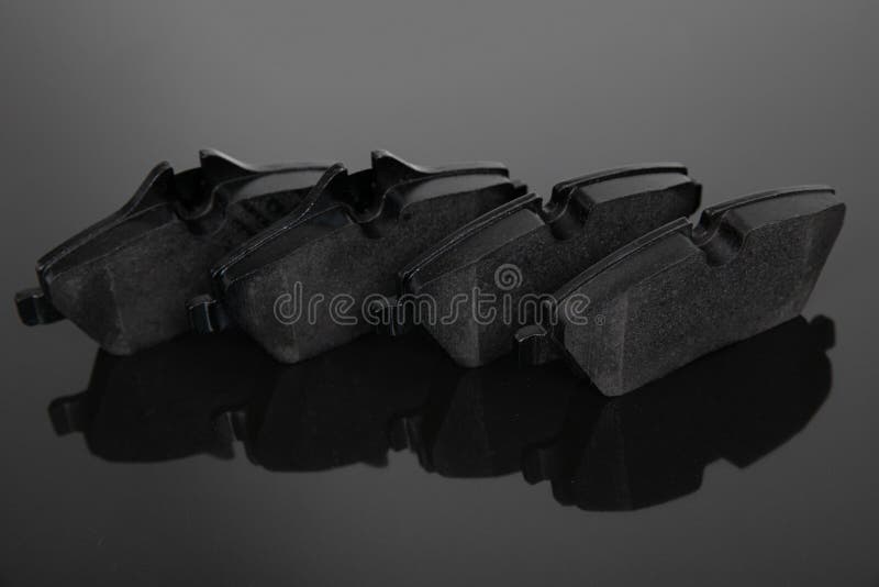 Car Brake Pads Set for Car Safety Stock Image - Image of front, traffic ...