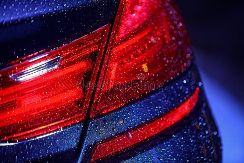 Car break light stock image. Image of lamp, modern, auto - 63943425