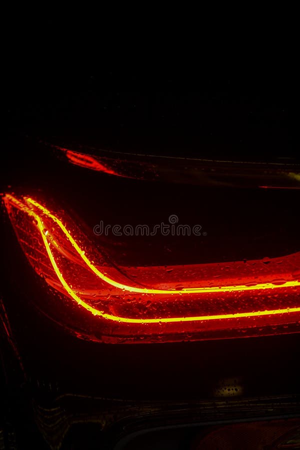 Car break light stock photo. Image of style, modern, lamp - 64066348