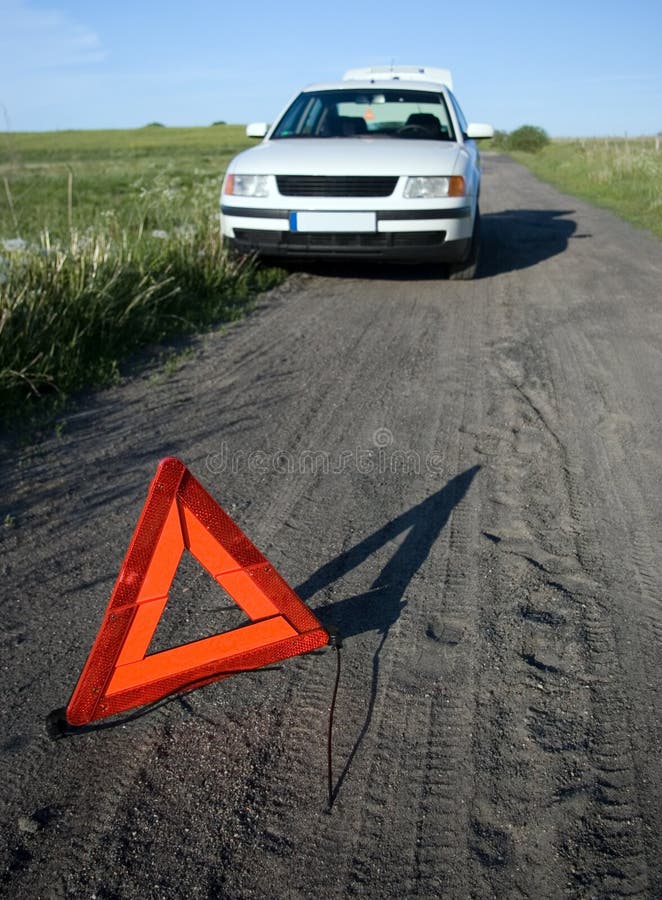 Car broken down stock photo. Image of countryside, volkswagen - 2484742