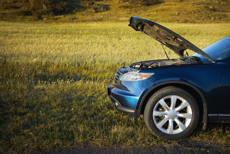 Car is Broken, Help Concept Stock Photo - Image of road, mechanic ...