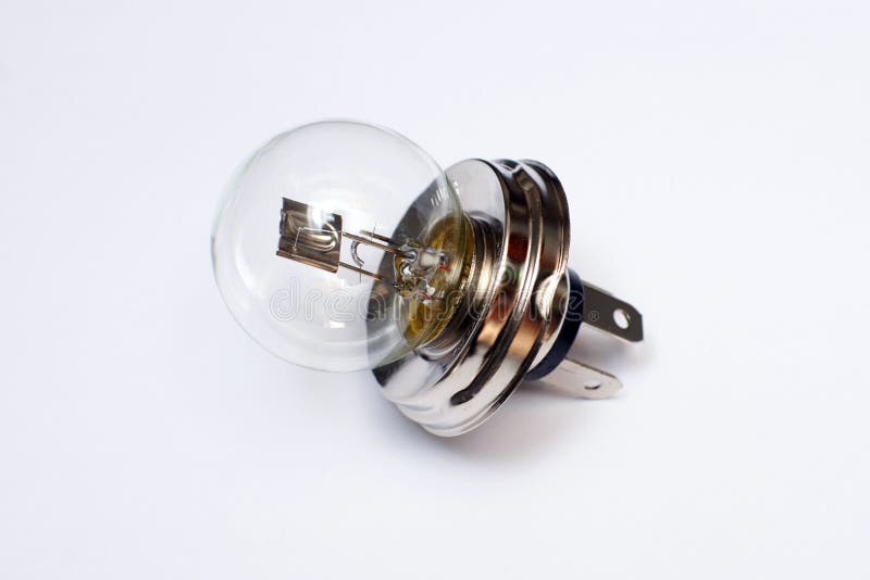 Car bulb isolated on white stock image. Image of bulb - 118188757