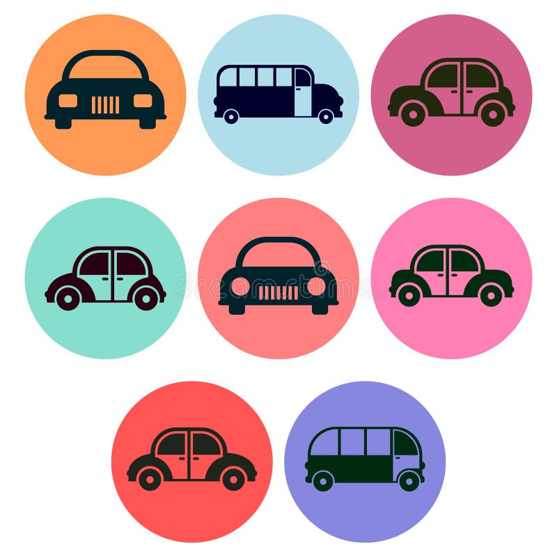 Car Bus Icon Designs Stock Illustrations – 557 Car Bus Icon Designs ...