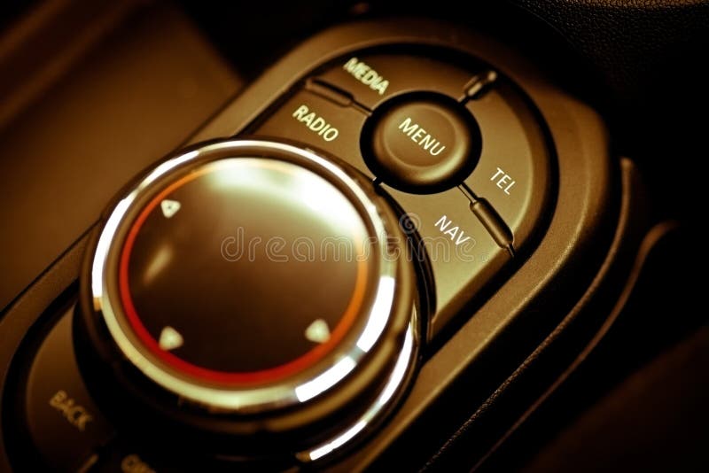 Car buttons detail stock photo. Image of dashboard, interior - 41958746