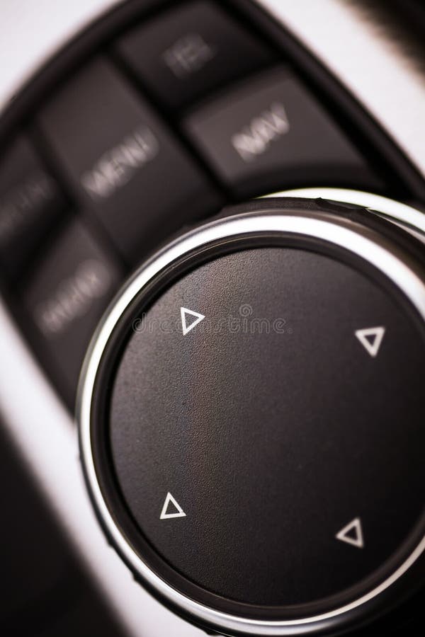 Car buttons detail stock image. Image of electronics - 64066361