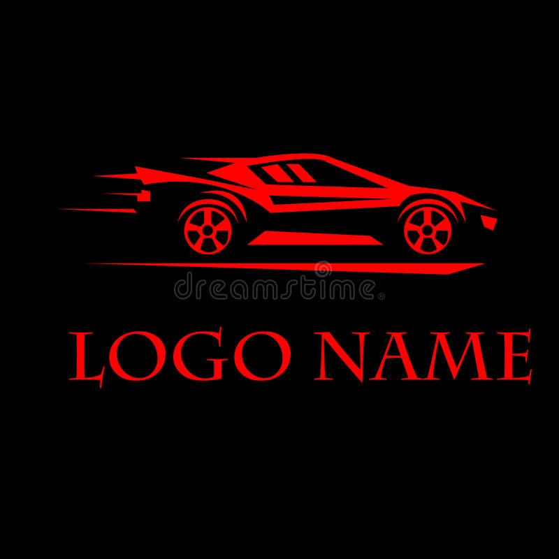 Car business logo design stock photo. Image of selling - 202925914