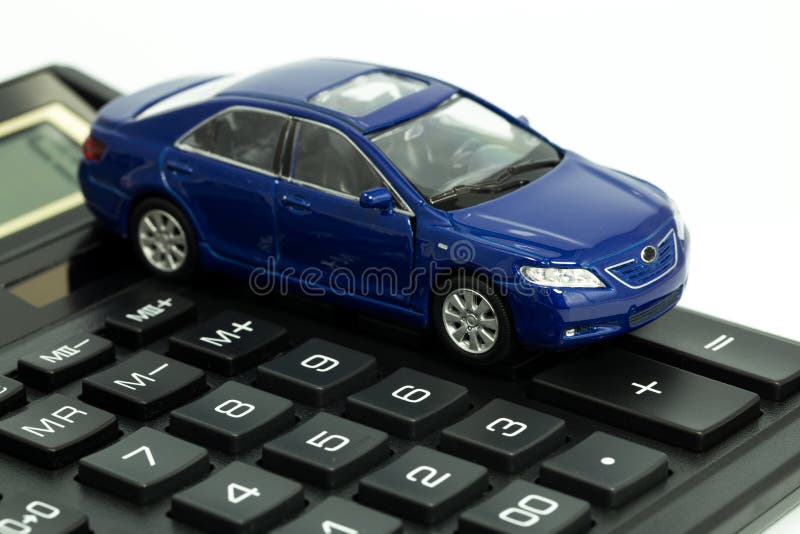 Cars and calculator stock image. Image of auto, service - 60728395