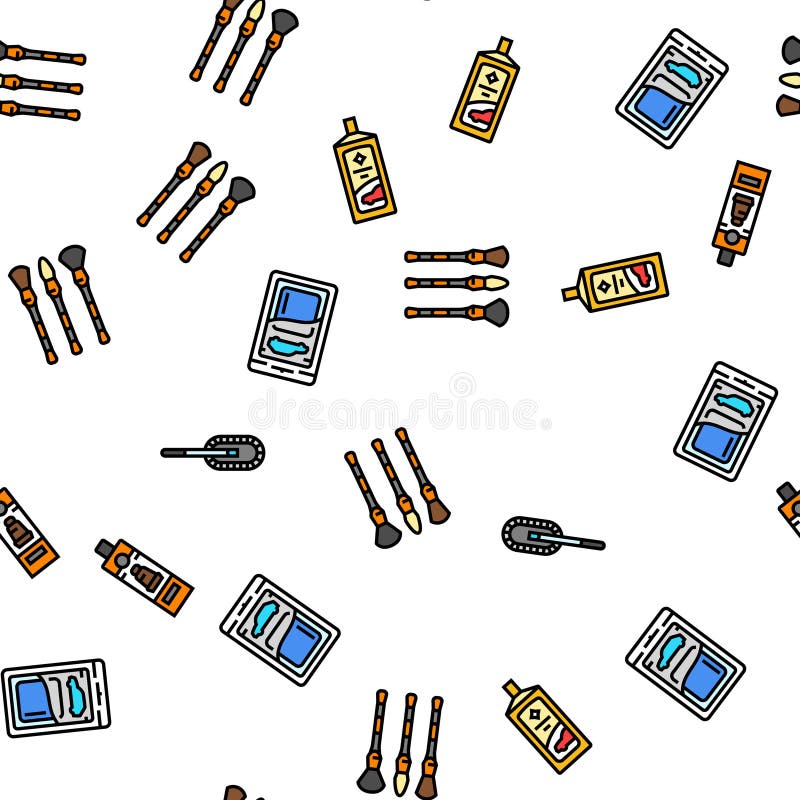 Car Care Detailing Wash Seamless Pattern Vector Stock Illustration ...