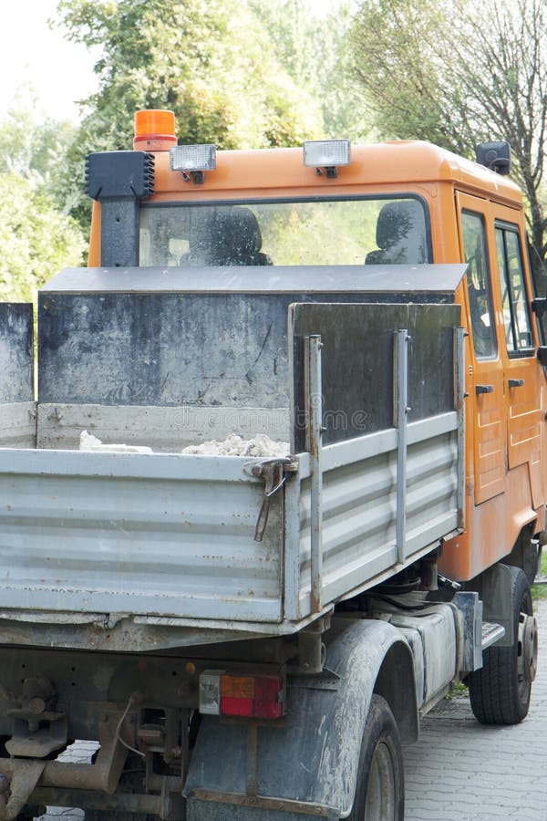 Car Carrying Material from Demolition Stock Image - Image of demolition ...
