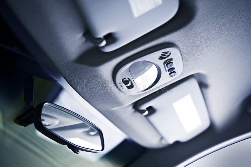 Car Ceiling Closeup stock photo. Image of safety, control - 35501382