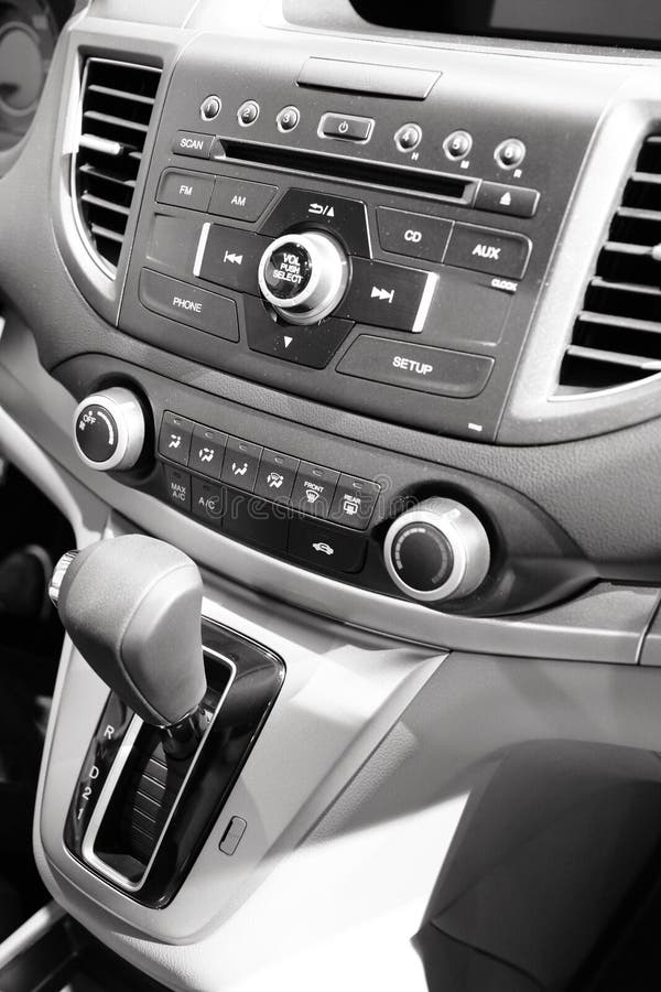 Car center stack stock photo. Image of sports, radio - 54224936