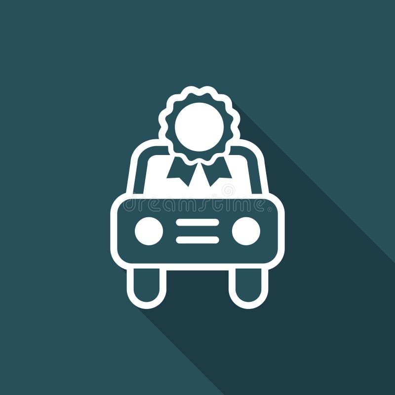 Car Certificate Concept - Vector Icon Stock Vector - Illustration of ...