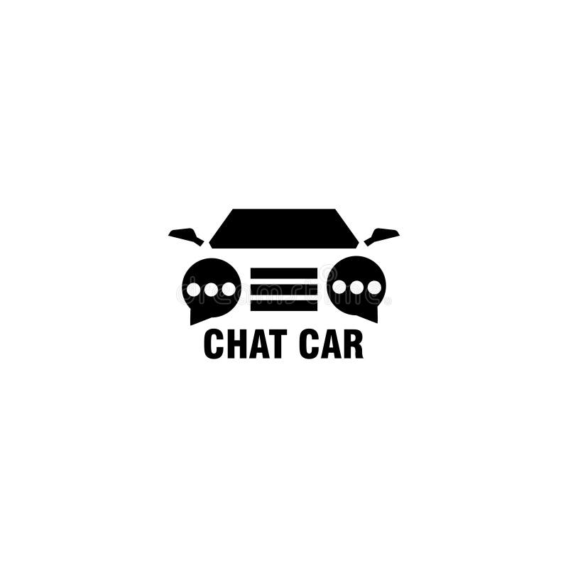 Car Chat Logo Icon Illustration Design Vector Stock Vector ...