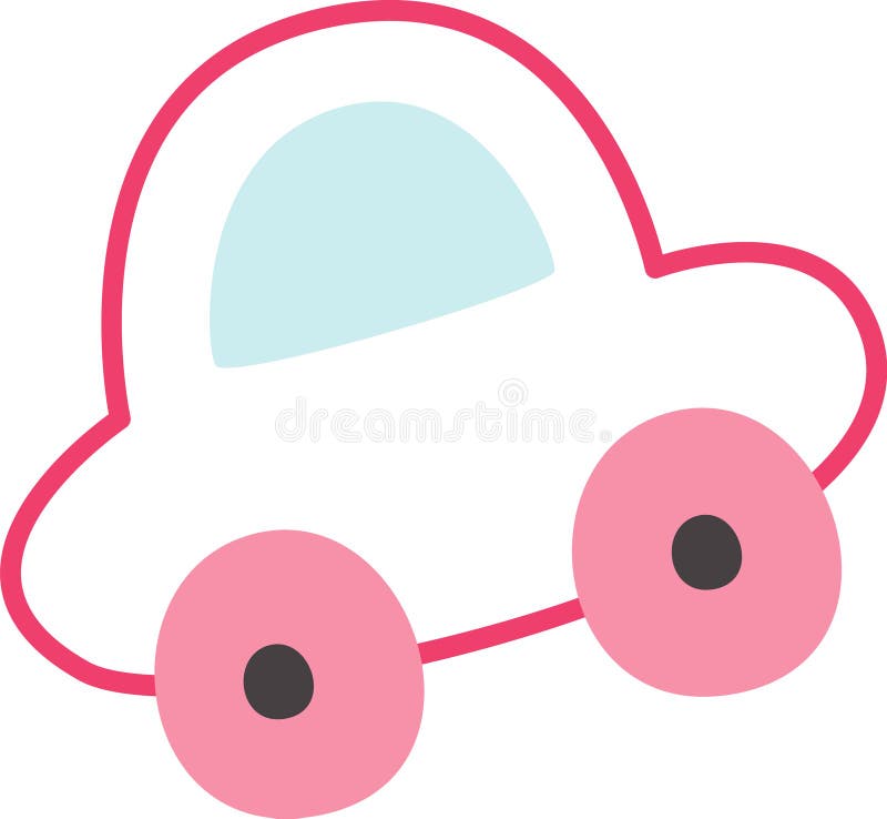 Car Childish Icon stock vector. Illustration of kids - 325448183
