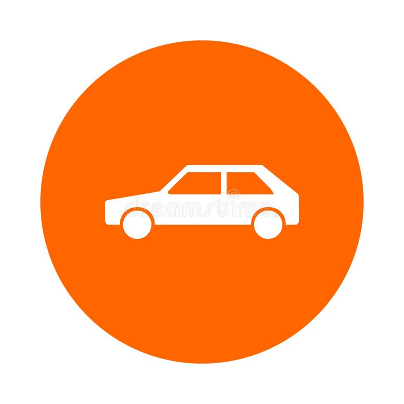 Car and circle stock vector. Illustration of vehicle - 163945847