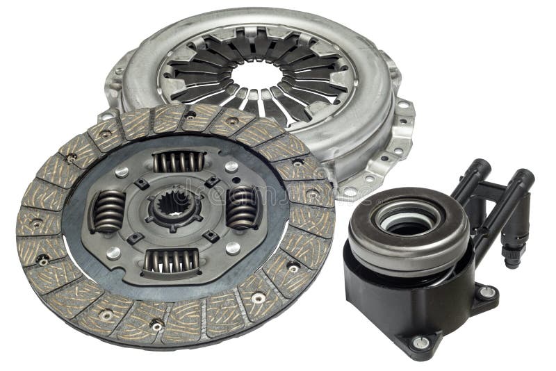 Car Clutch Kit on a White Background Stock Photo - Image of auto ...