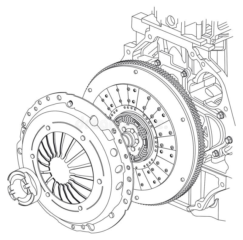 Car clutch scheme stock vector. Illustration of accident - 67891581 Car clutch scheme stock vector. Illustration of accident - 67891581